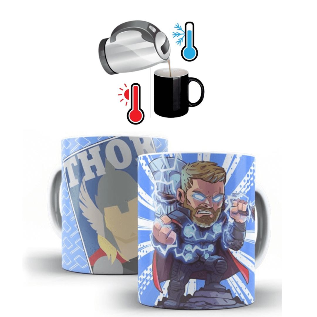 MUG MAGICO THOR AVENGERS VENGADORES – ILOVECOMICS