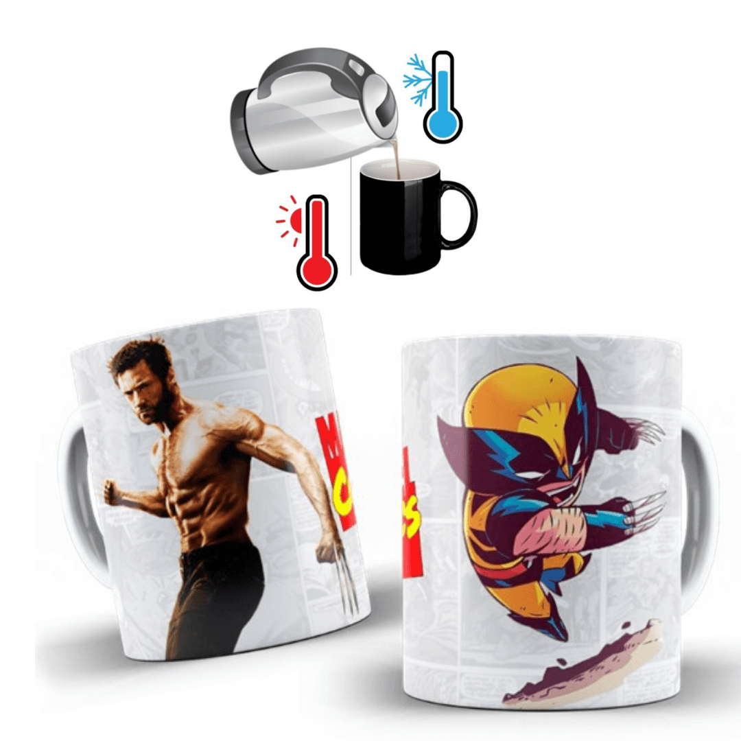 MUG MAGICO WOLVERINE – ILOVECOMICS